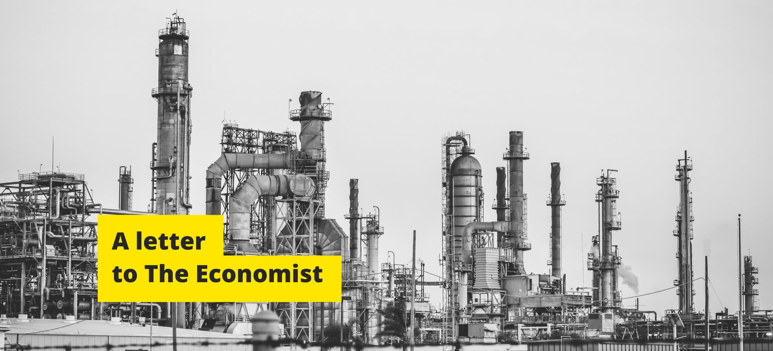 A letter to The Economist - CITO